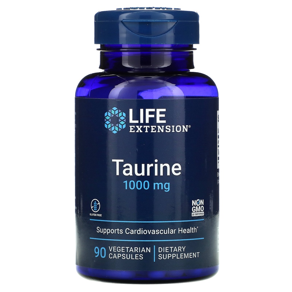 LIFE EXTENSION TAURINE 1000 MG (Liver Health) | Shopee Malaysia