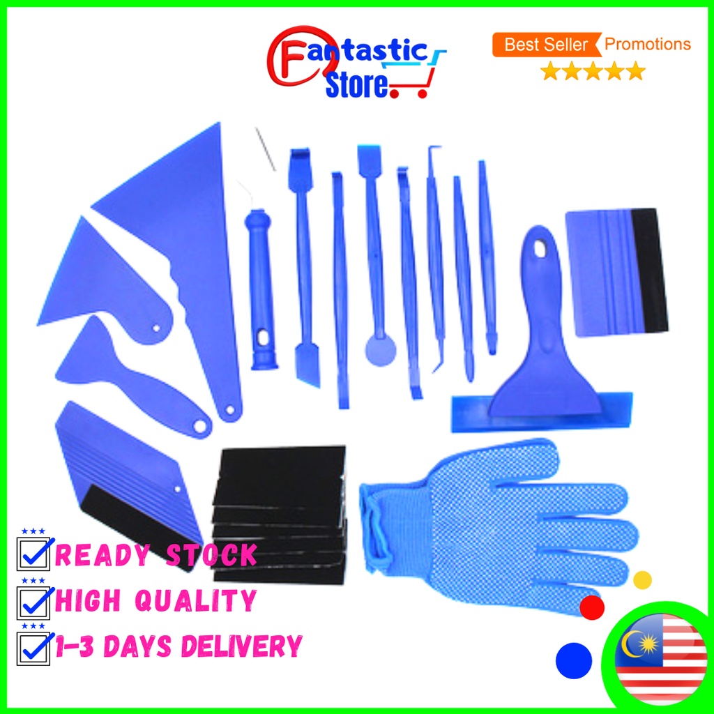 Car Window Tint Tools Kit For Auto Film Tinting Scraper Vinyl Film Wrap ...