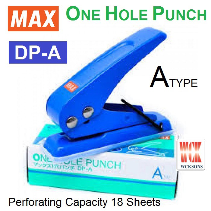 MAX DP-A ONE HOLE PUNCH | Shopee Malaysia