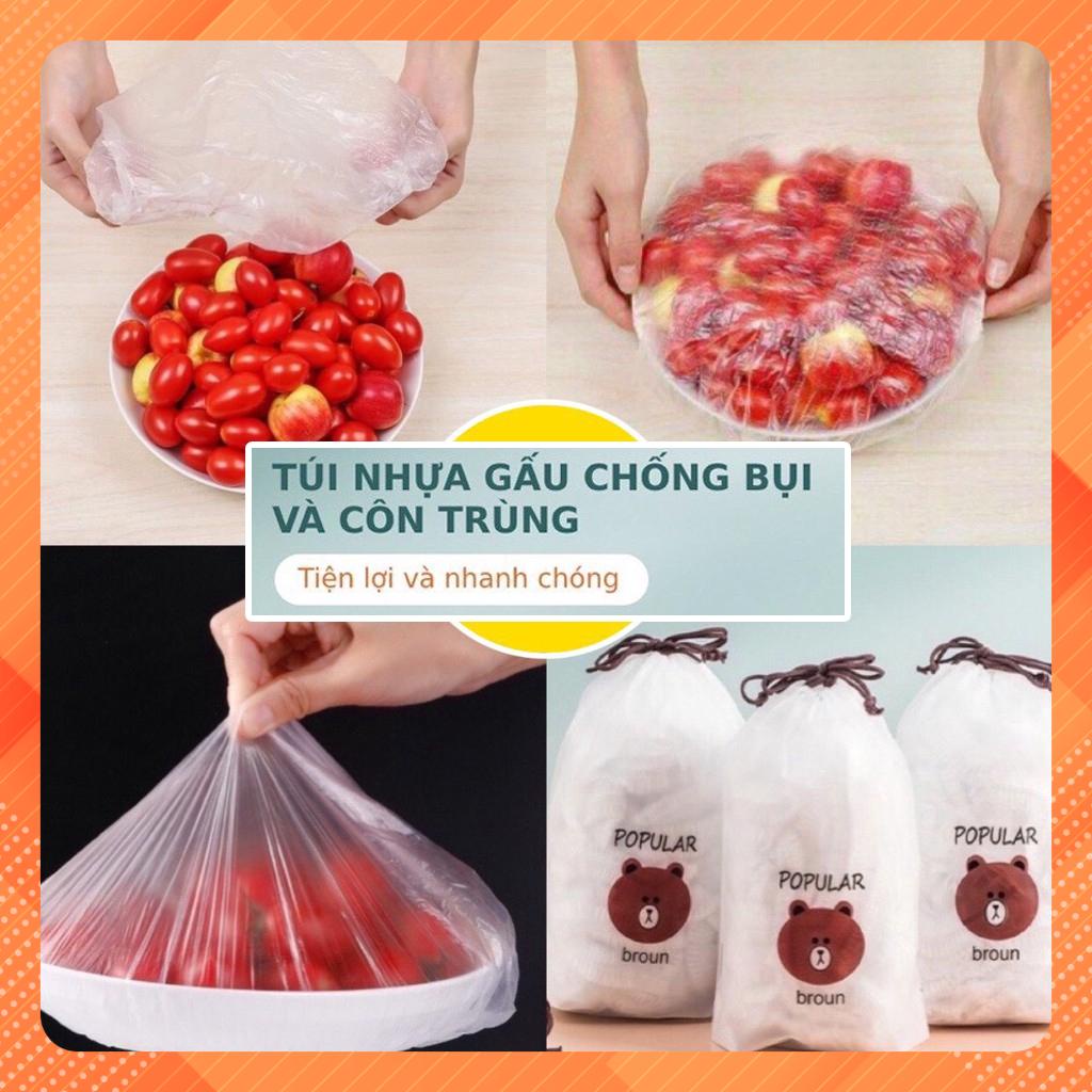 Reusable Stretchable Food Wrap Bags (100pcs) | Shopee Malaysia