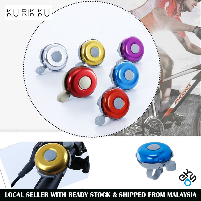 Basikal Loceng EKOS Multi Colour Alloy Aluminium Bicycle Bell Safety ...