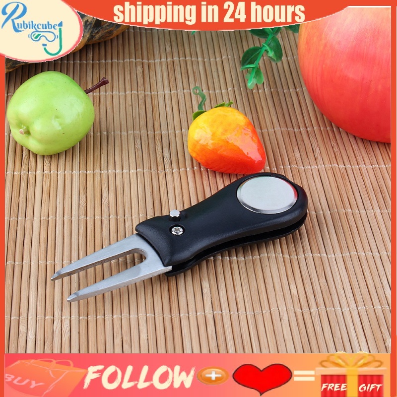 Golf Pitch Repair Divot Switchblade Tool & Ball Marker | Shopee Malaysia