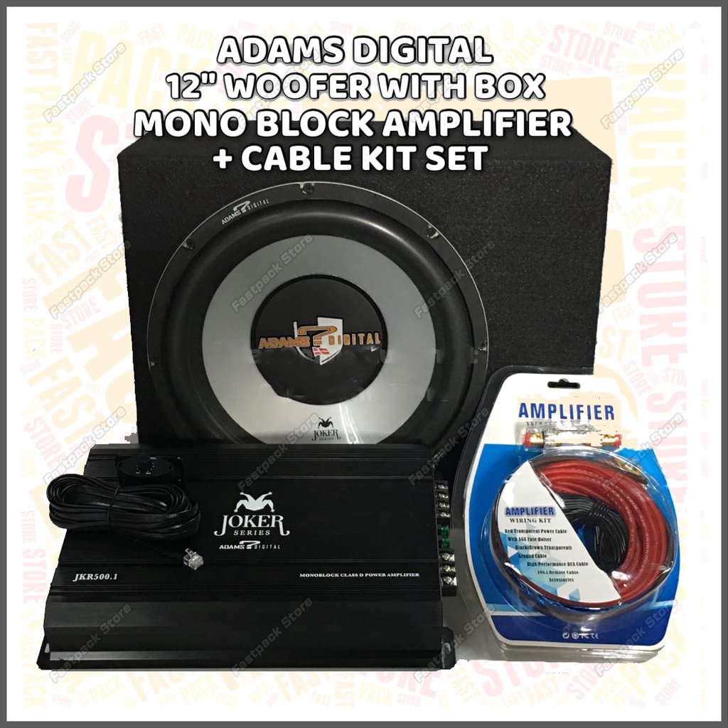 Adams Digital Joker Series 6.5inch 2-Way Coaxial 250watts Mid Bass ...