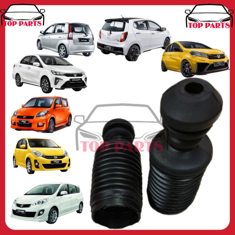ABSORBER DUST COVER FRONT PERODUA AXIA BEZZA VIVA MYVI ALL MODEL ALZA ...