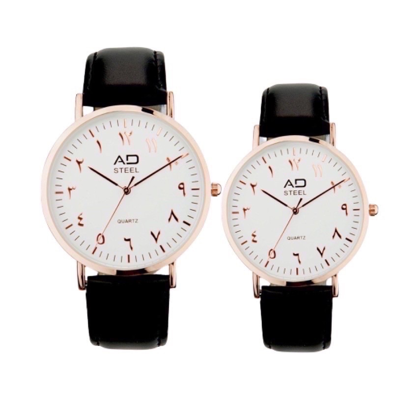 🔥【Ready Stock】🇲🇾Ori ADSteel Jam Tawaf Tulisan Arab Jawi Anticlockwise ...