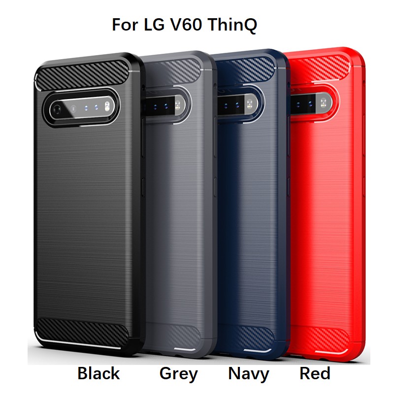 Carbon Brushed Casing LG G6 G6+ G7 G7+ G8 G8S ThinQ G8X V30+ V30 V30S V30S+ V35 V40 V50 V50S V60 ...