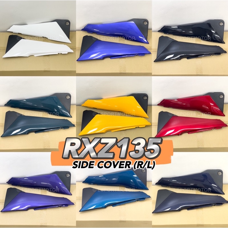 YAMAHA RXZ135 MILI SIDE COVER (R/L) BATERRY BATERY COVER BATERI TEPI ...