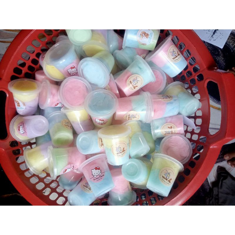 Rainbow Candy Floss by CUP for doorgift BIRTHDAY/WEDDING/EVENTS ...