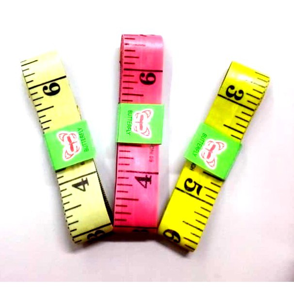 🔥🔥🔥READYSTOCK🔥🔥🔥BUTTERFLY Measurement tape/ Pita ukur Besar & kecil ...