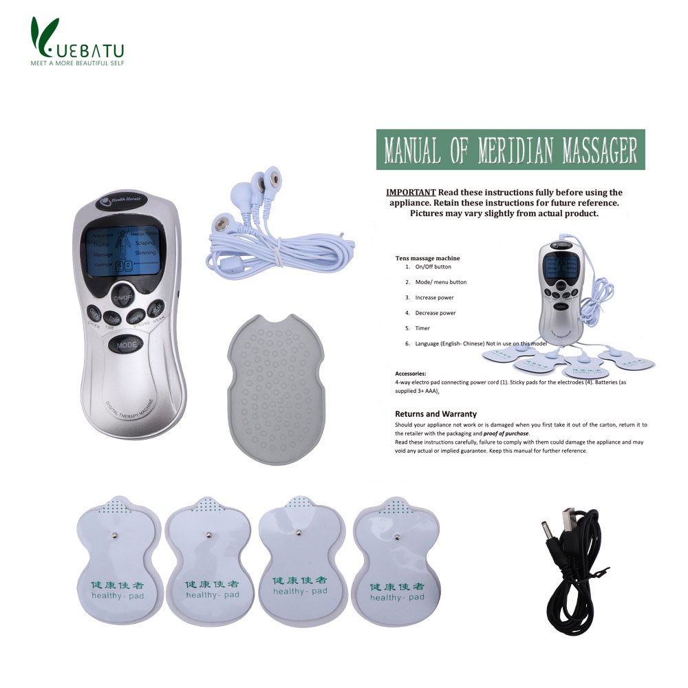 EMS Body Massager Digital Therapy Machine For Back Neck Foot Leg Care ...