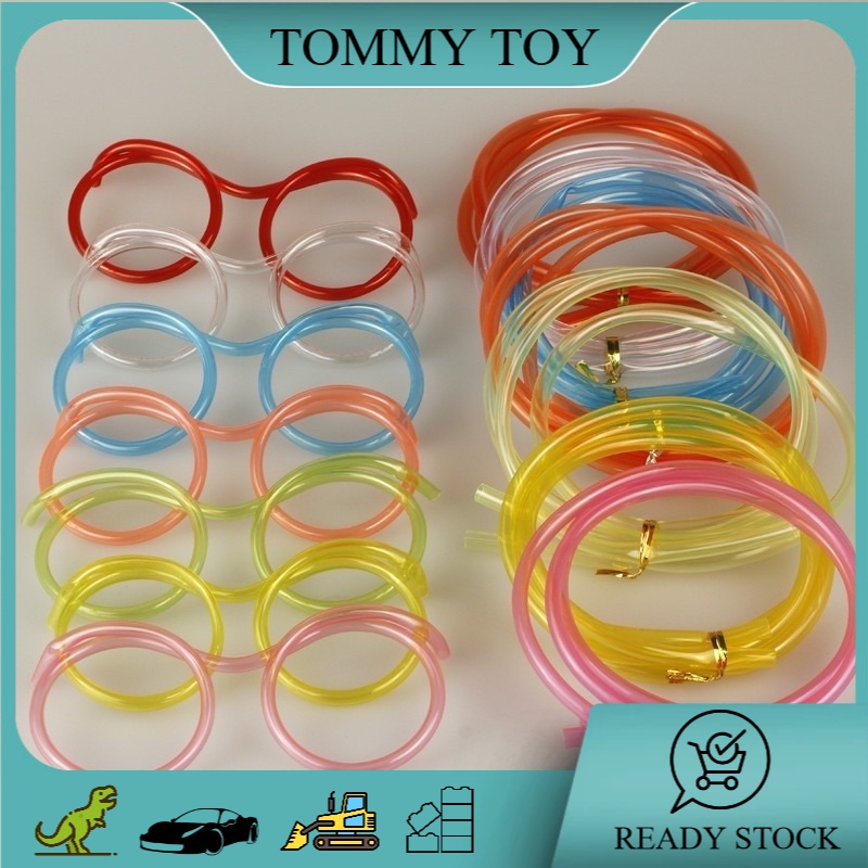 🇲🇾M’SIA STOCK🇲🇾Funny Glasses Straw Kid Toy Party Gathering Wedding ...