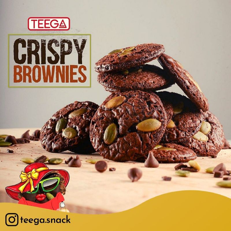 HOT SELLING CRISPY BROWNIES TEEGA (DARK CHOCO) | Shopee Malaysia