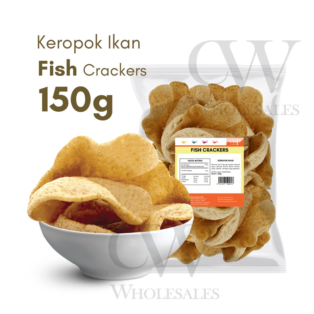 Keropok Ikan Lekor Nipis Keropok IKAN TENGIRI 150G_280G Fish Crackers READY TO EAT wholesale ...