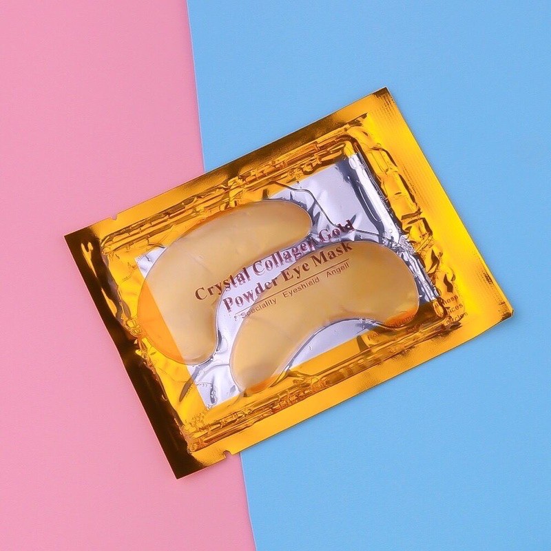 CRYSTAL COLLAGEN GOLD POWDER EYE MASK | Shopee Malaysia