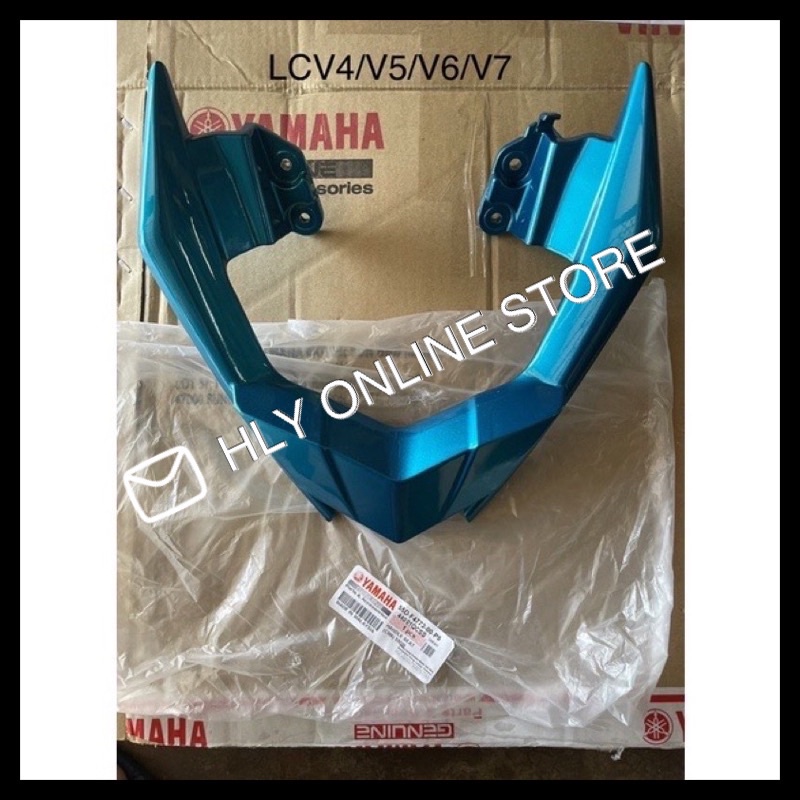 Spoiler Handle Seat Bar Yamaha LC135 V4 To V7 CM6 Hijau CYAN Original HLY | Shopee Malaysia