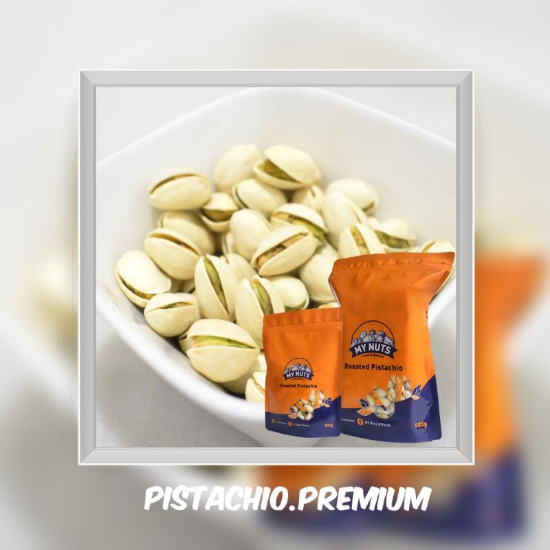 [MY NUTS] FRESH Nuts Kacang Pandai Pistachio, Gajus Cashew, Badam ...