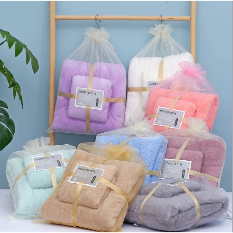 Quick Absorb Towel 140 x 70 cm buy 1 free 1 | Shopee Malaysia