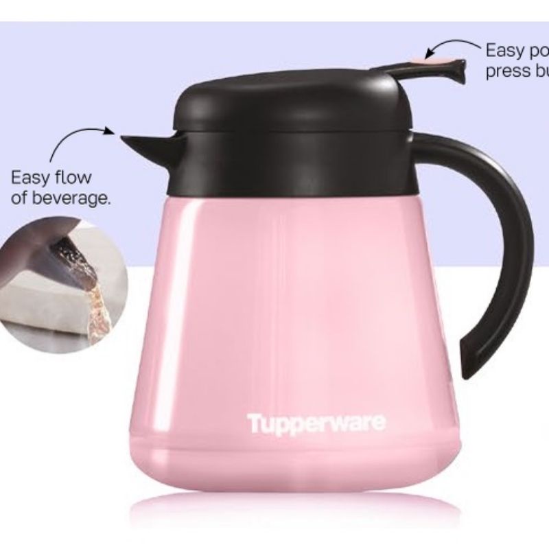 READY STOCK TUPPERWARE Cool Warmie Thermal Jug 800ML with Gift Box ...