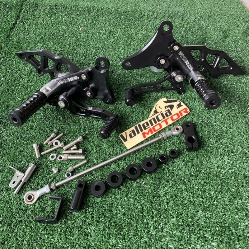 Footstep Underbone NUI Original Supra GTR150 BLACK Footrest NUI Fold ...