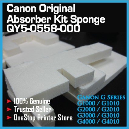 Canon Pixma G Series CISS Tank Printer G1000 G2000 G3000 G4000 Absorber Kit Sponge QY5-0558-000 ...
