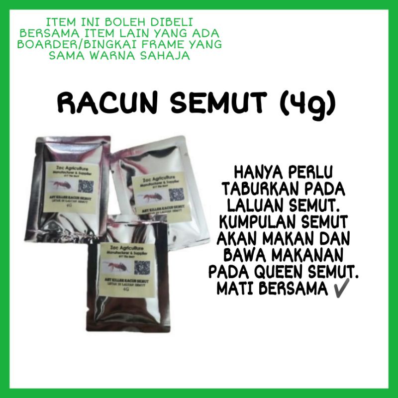 Ready Stock!! Ubat Semut Lipas Murah Berkesan Puas Hati Racun Semut ...