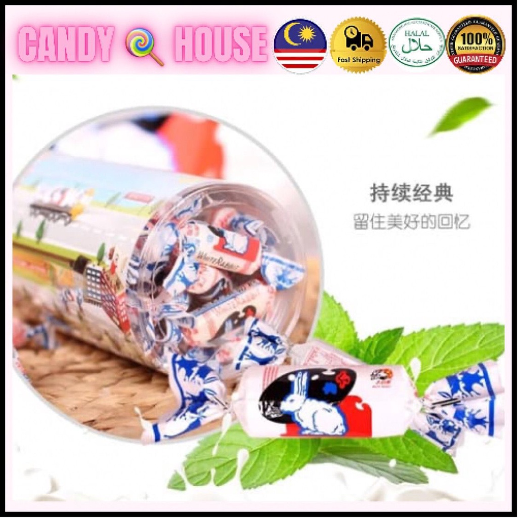 🔥HALAL🔥White Rabbit Creamy Milk Candy, Gula Susu Arnab [OmyFood ...