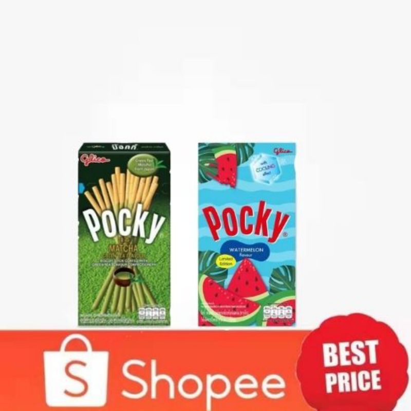Pocky (greentea/watermelon) 1pcs | Shopee Malaysia
