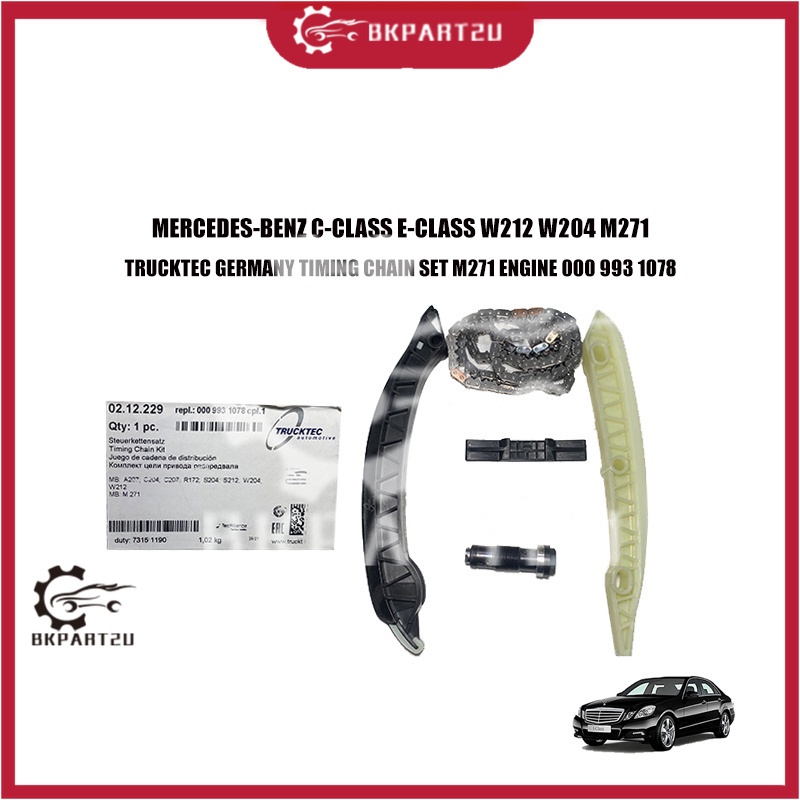 MERCEDES-BENZ C-CLASS E-CLASS W212 W204 M271 TRUCKTEC GERMANY TIMING ...