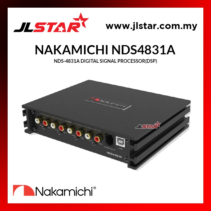 NAKAMICHI NDS4631A DSP AMPLIFIER FREE NDS-10B BLUETOOTH MODULE | Shopee Malaysia