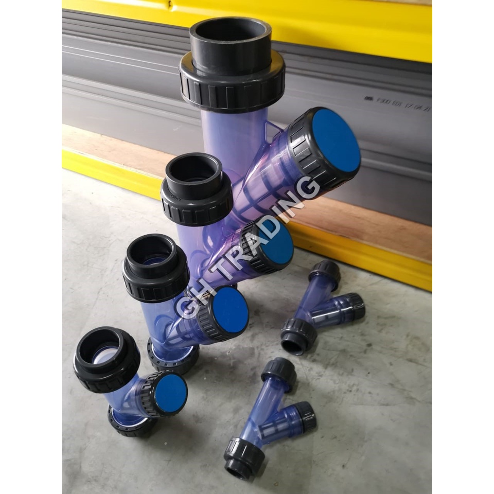 PVC Y Strainer 2" 3" | Shopee Malaysia