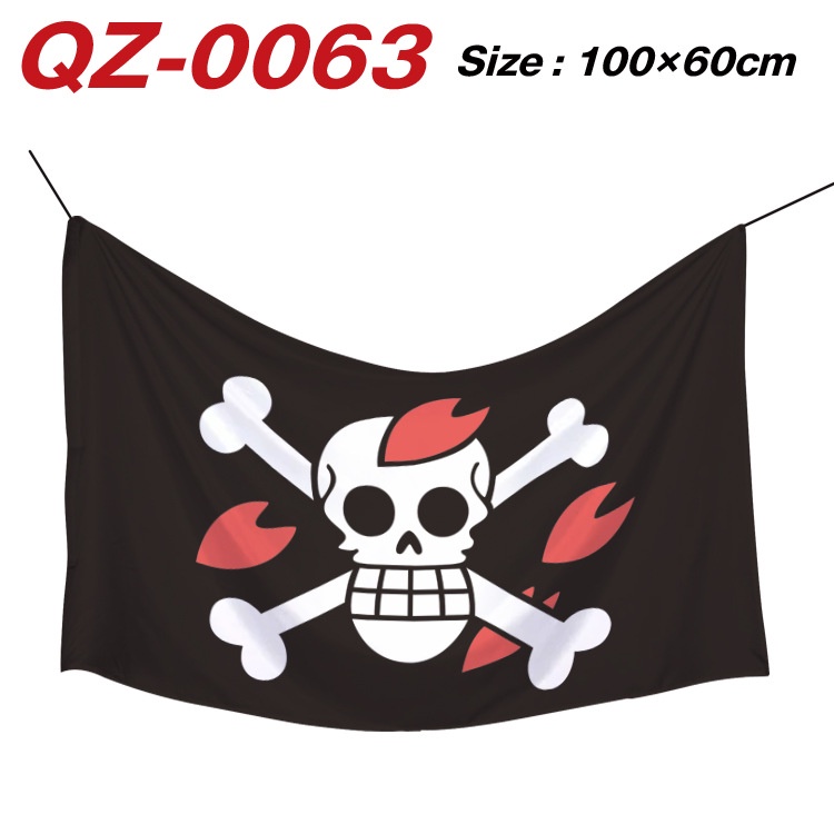 Jason ONE PIECE Flag Anime Banners Luffy Zoro Cosplay Hanging Flags ...