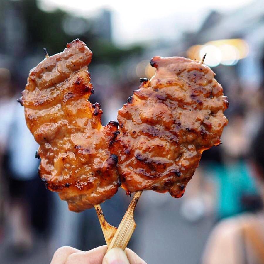 Thai Grill Pork Stick (Original / Spicy/ Lemongrass/Black Pepper/Honey ...
