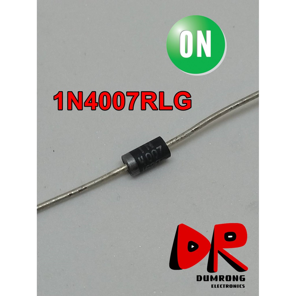 (10pcs) 1N4007RLG diode Brand ON Semiconductor | high speed rectifier ...
