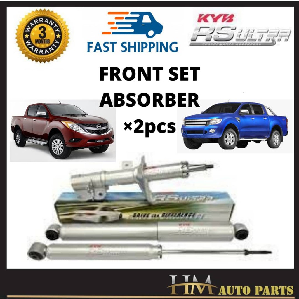 FORD RANGER T6 (4WD) & MAZDA BT-50 2012+ (4WD) (1 PAIR) HEAVY DUTY ...