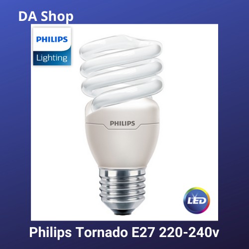 Philips Tornado E27 220-240V Light Bulb (12w/20w/24w) | Shopee Malaysia
