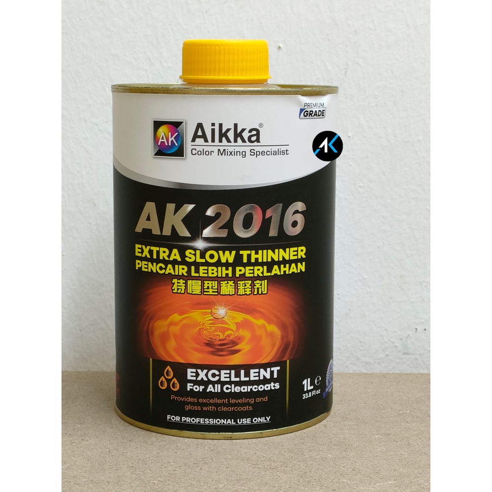 (READY STOCK) AIKKA AK 2016 EXTRA SLOW THINNER (1Liter) | Shopee Malaysia