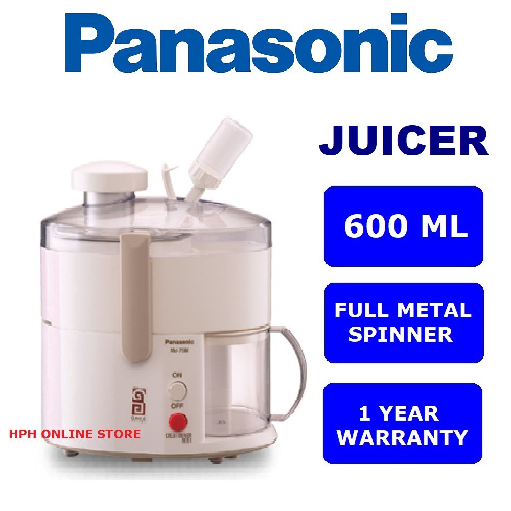 PANASONIC JUICER MJ-70M-UB | Shopee Malaysia