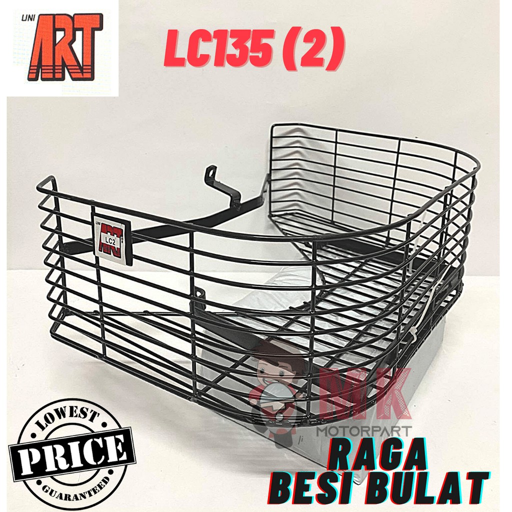 Bakul Raga BESI BULAT / Iron Wire Basket Yamaha LC135 New / LC135 II / LC2 [ V2 > V7 ] | Shopee ...