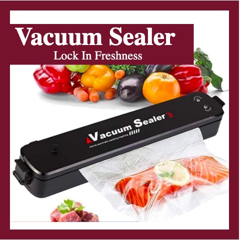 Vacuum Sealer Plastic Sealer Machine Mesin Sealer Makanan Sealer ...