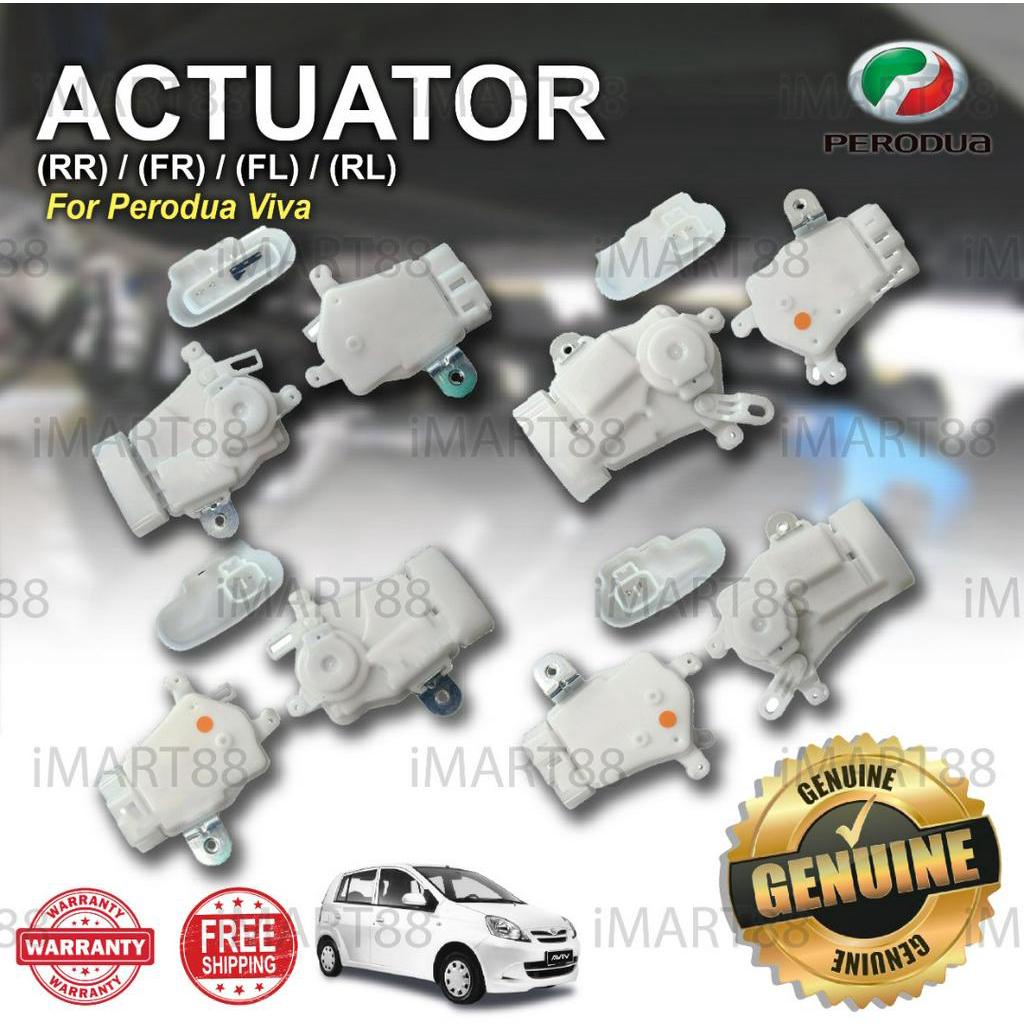 Original Perodua Viva Door Inner Lock Latch With Actuator Kunci Pintu ...
