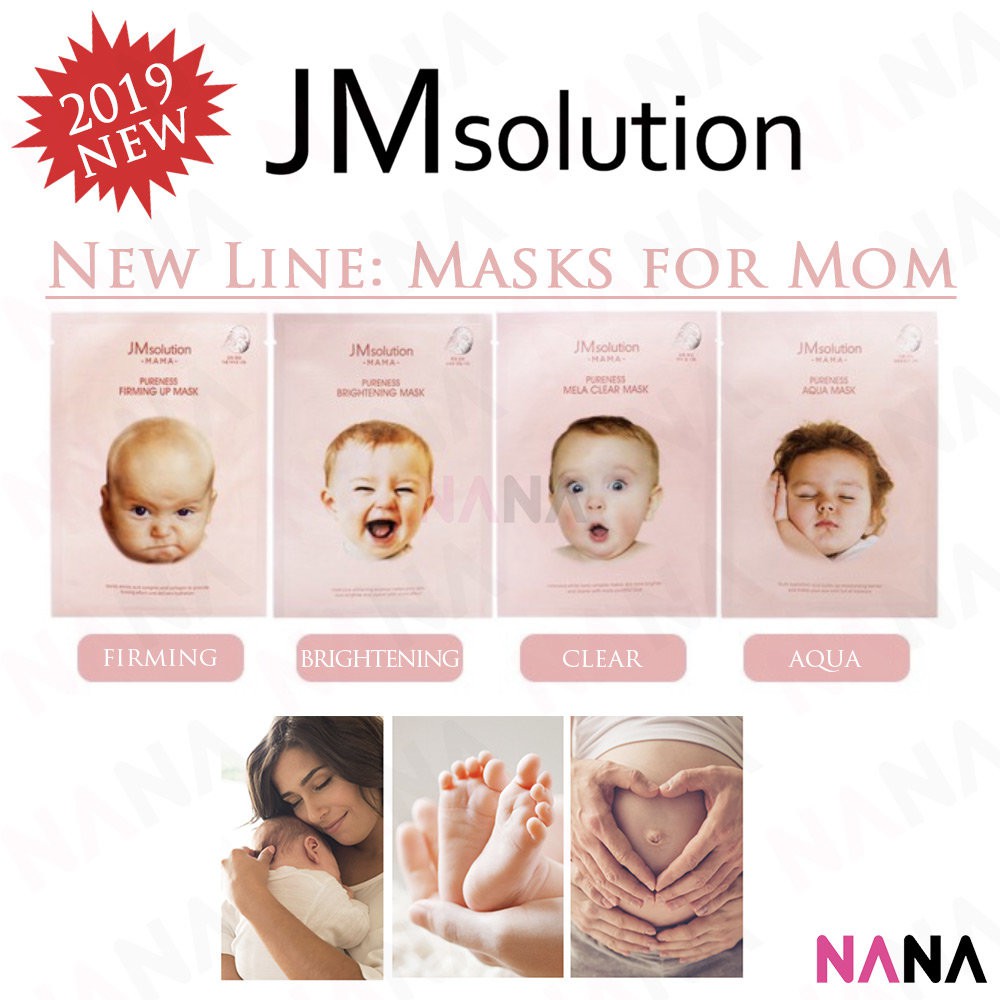 JM Solution MAMA Pureness Sheet Mask (Firming / Brightening / Clear ...