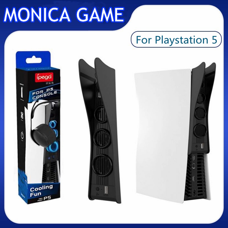 For PS5 USB Cooler Console Cooling Fan For Sony Playstation 5 ...