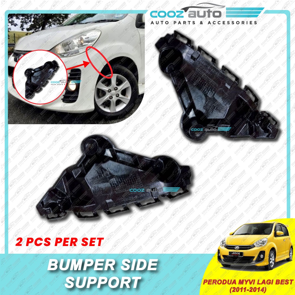 Perodua Myvi Lagi Best 2011 - 2014 Front Bumper Side Support Inner ...