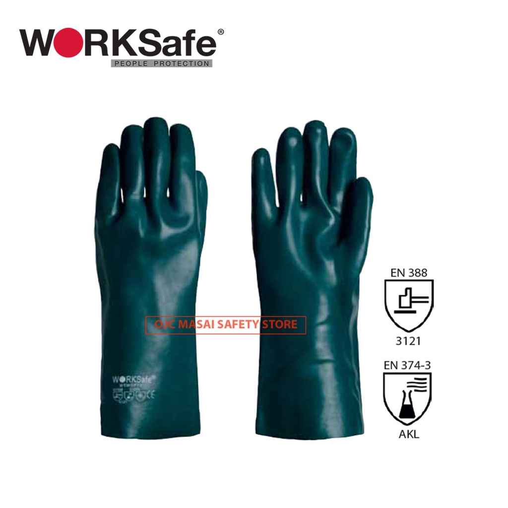 Worksafe 510WSWGP73S9 PETROSOL PVC Cotton-lined Gloves | Shopee Malaysia