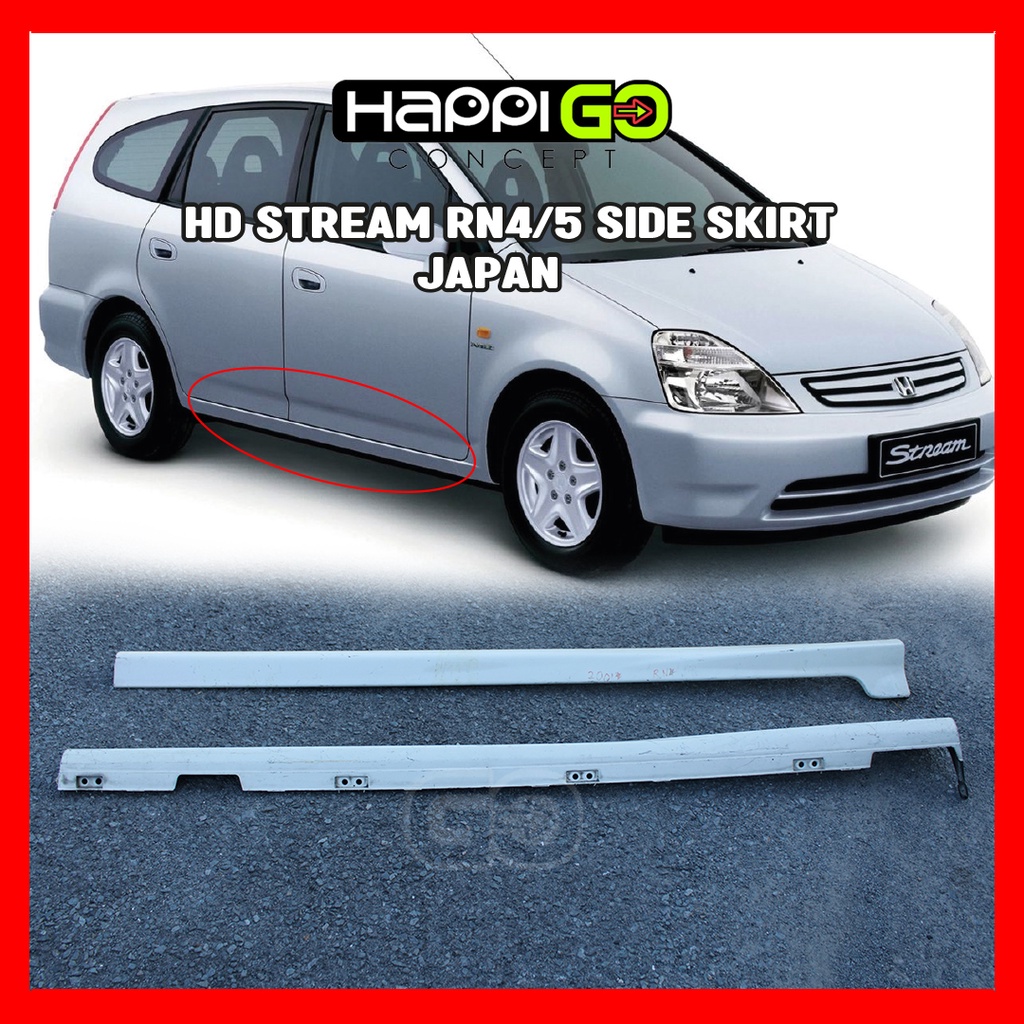 Honda Stream RN4 RN5 2001-2007 Side Skirt (Original Japan) | Shopee ...