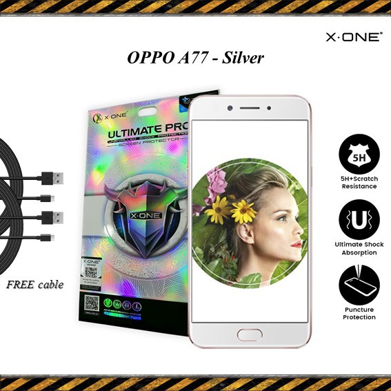 Oppo F3 ( A77 ) X-One Ultimate Pro Screen Protector (FREE Cable) | Shopee Malaysia