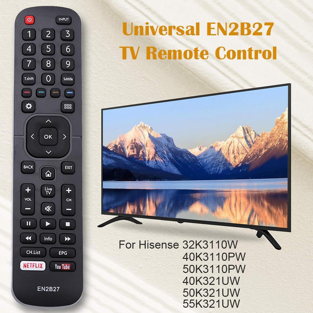 Remote Control TV Hisense EN2B27 for LCD LED TV | Shopee Malaysia