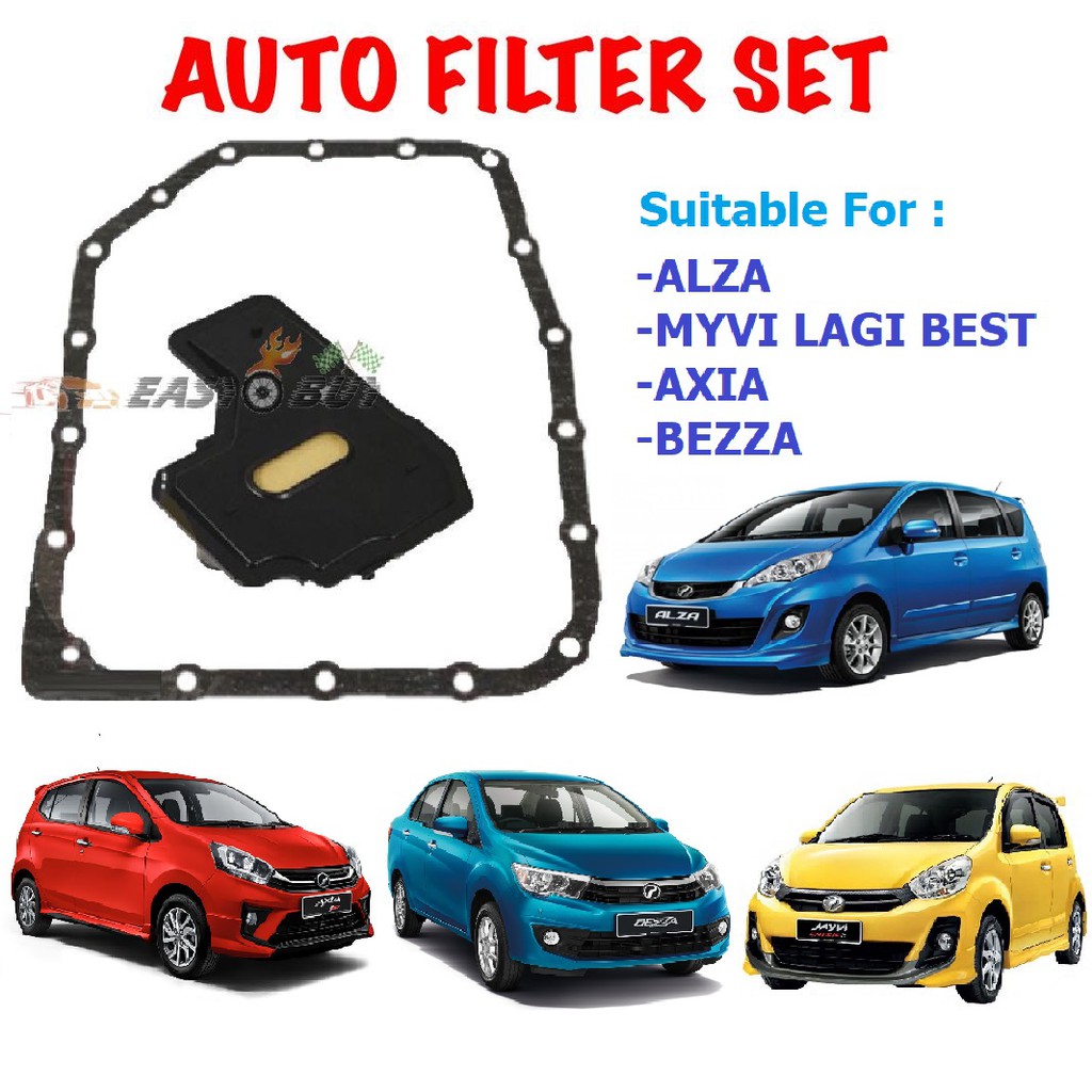 Original ATF Auto Transmission Filter Set 35303-BZ010 Perodua Axia ...