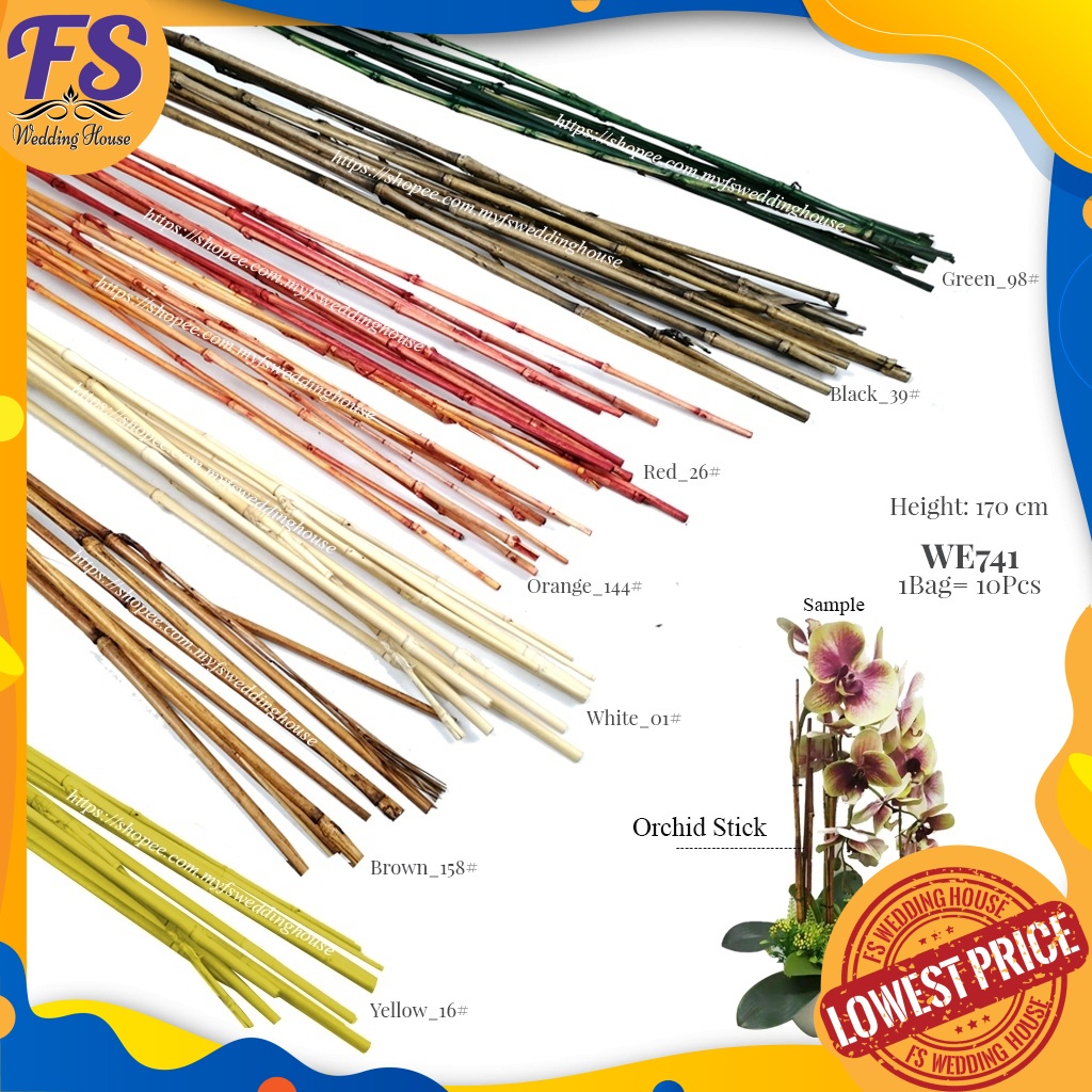 BULUH KAYU VIRAL / BULUH KAYU HIASAN / ORKID ACCESSORIES / FLOWER ...