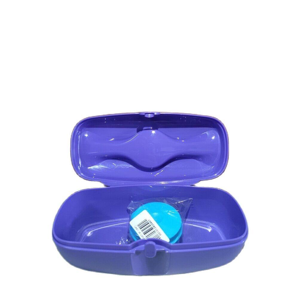 Tupperware Snack Buddy Lunch Box with Sauce Box ( Smidget ) | Shopee ...
